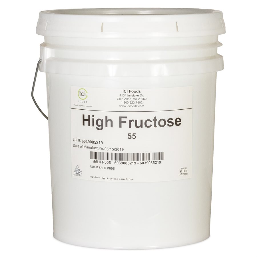 High Fructose Corn Syrup 55 - 55 lb Pail | ICI Foods